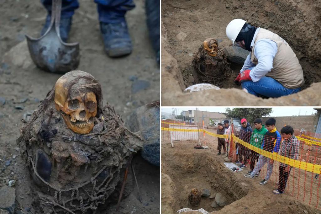 1,000-Year-Old Pre-Inca Mummy Found in Lima; Archaeologists Unveil ...