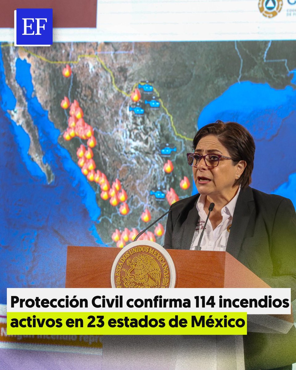 114 Active Wildfires in Mexico Affect 38,405 Hectares; 46 Controlled at ...