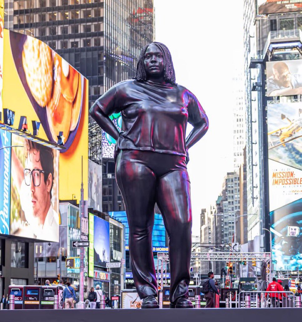 12-Foot Bronze Statue of African American Woman Installed in Times ...