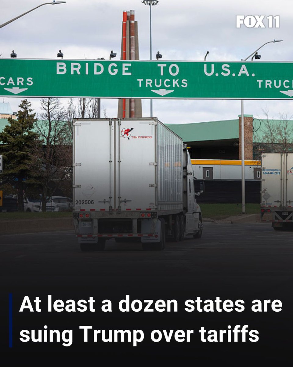 12 States Sue Trump in U.S. Trade Court to Halt Tariffs | DeepNewz US ...