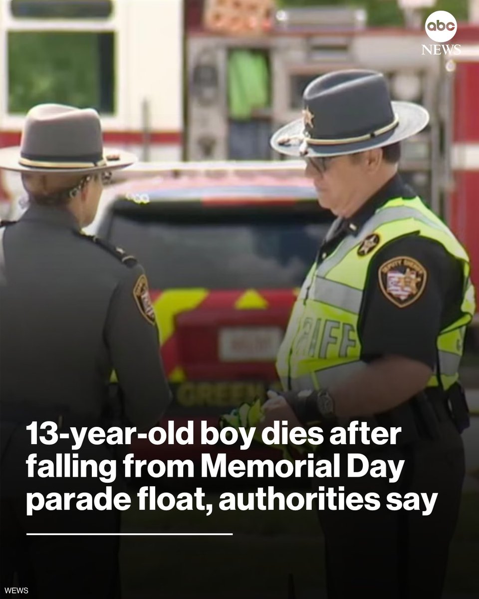 13-Year-Old Matthew Schultz Dies After Falling and Being Run Over by Memorial Day Parade Float ...