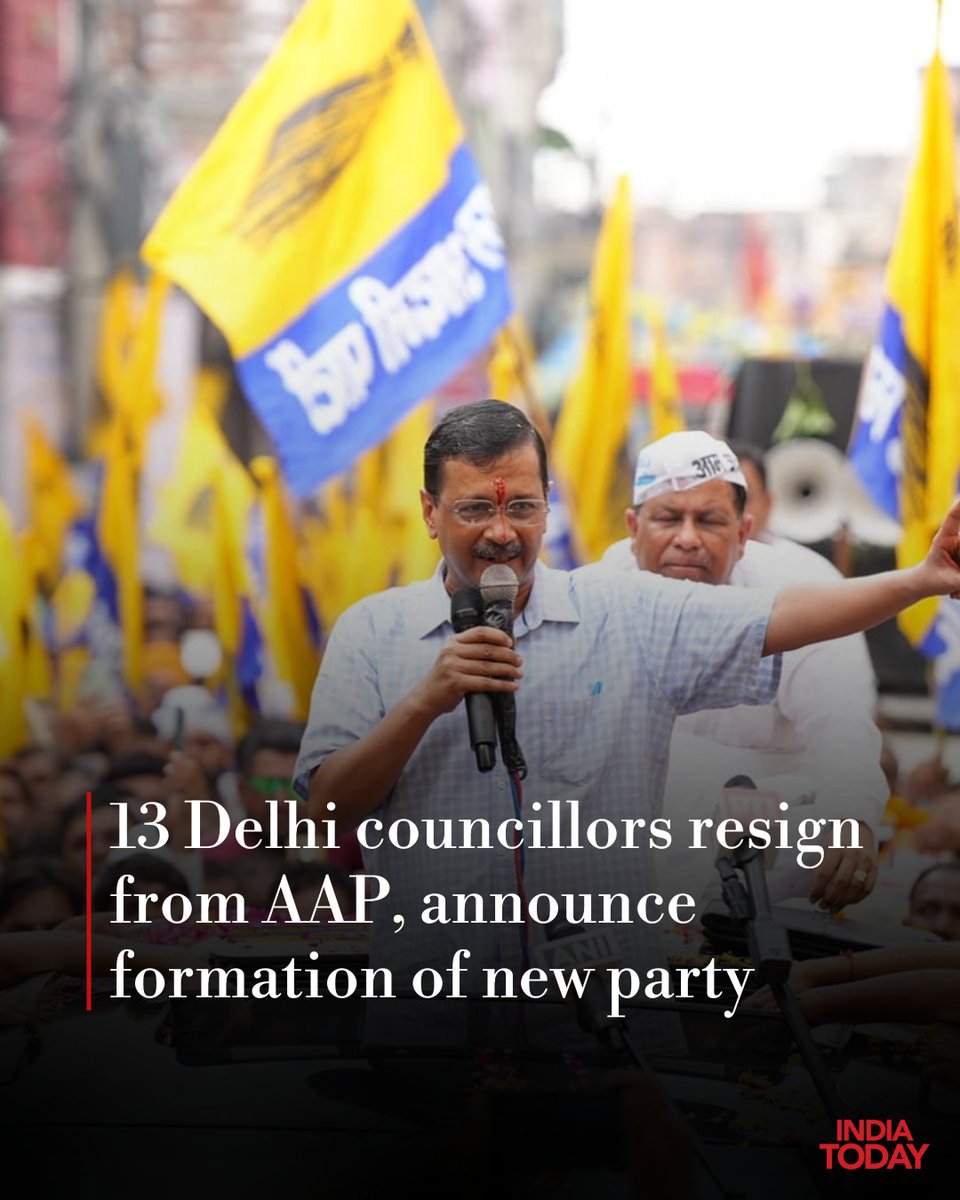 15 AAP Councillors, Including Former Leader Mukesh Goyal, Resign to ...