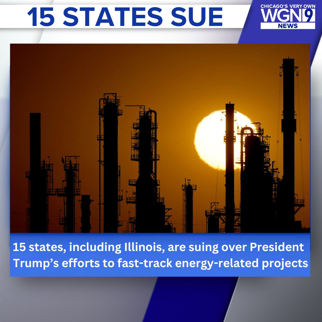 15 States Sue Trump Administration Over 'National Energy Emergency ...