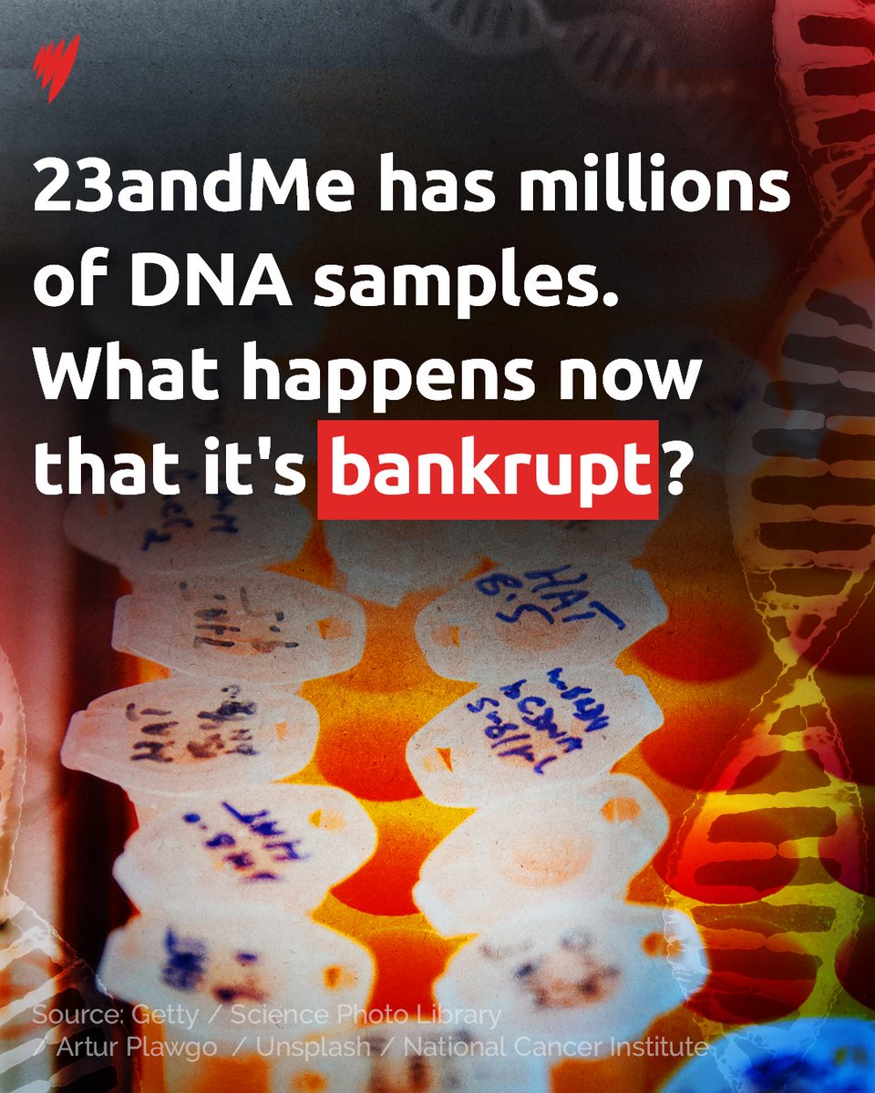 23andMe Files for Bankruptcy After Massive Data Breach, Raising Concerns Over Millions of Users ...