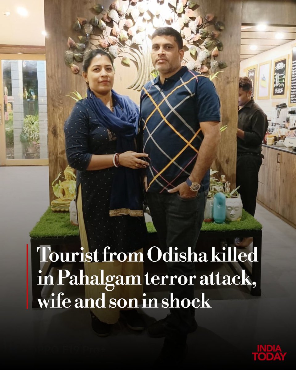 41-Year-Old Odisha Resident Prashant Satpathy Killed in Pahalgam Terror ...