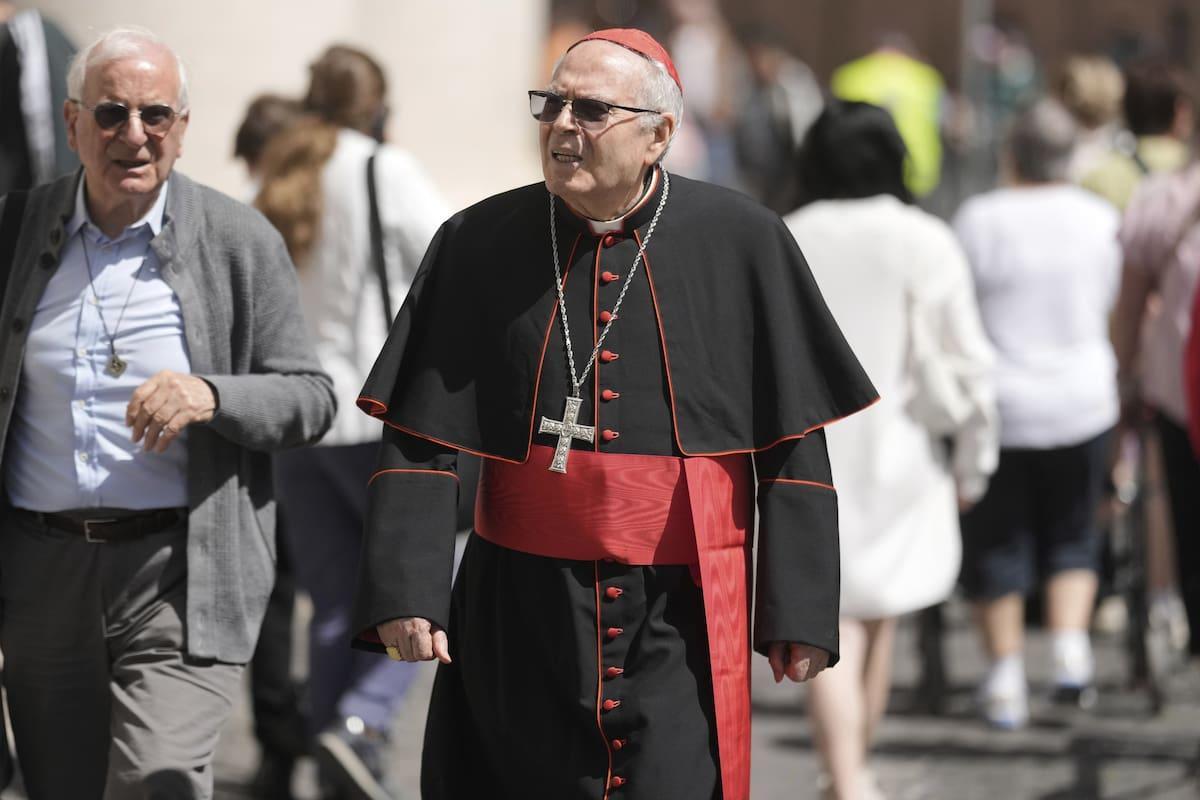91-Year-Old Cardinal Giovanni Battista Re Presides Over Pope Francis's ...