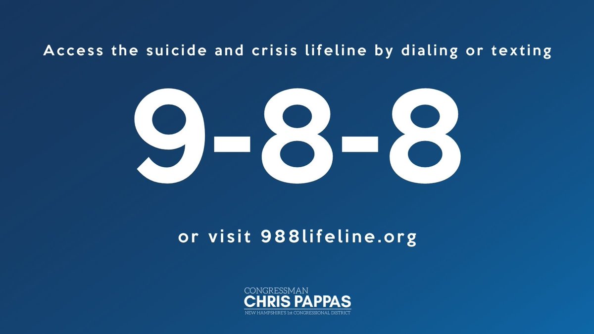 988 Suicide and Crisis Lifeline Marks Three Years, Offering 24/7 ...