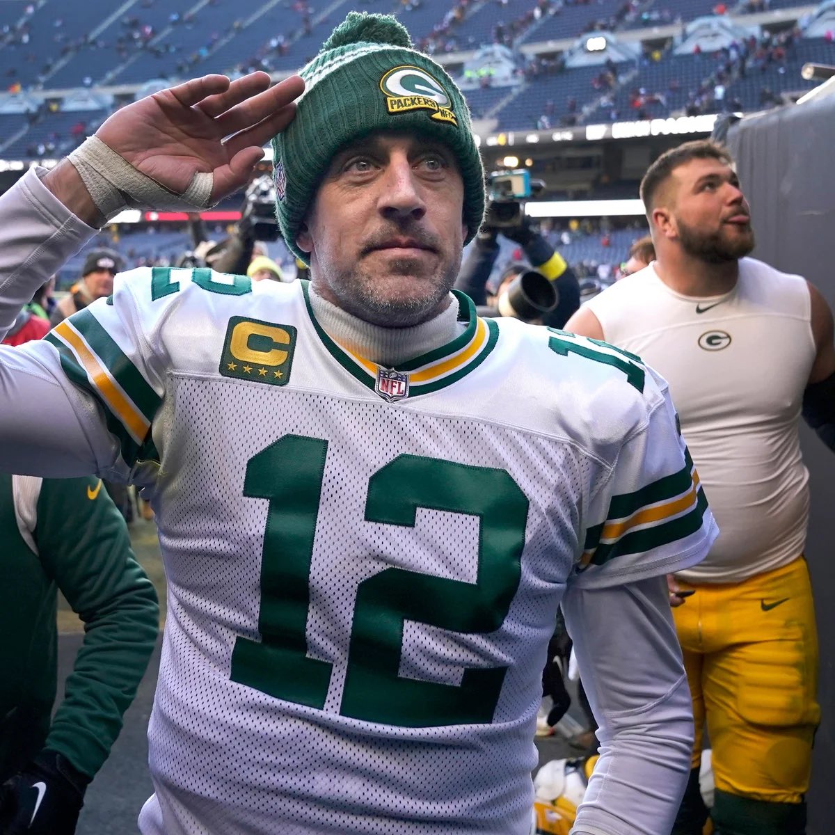 Aaron Rodgers Cites Cancer, Epstein Island, LeBron James, and Pfizer ...