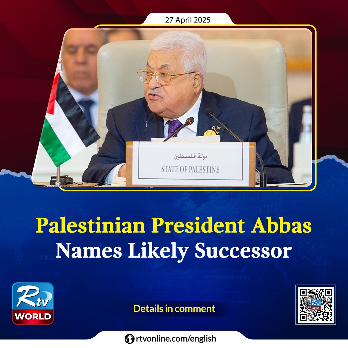 Abbas Names Hussein al-Sheikh First PLO Vice President, Signalling Succession Plan | DeepNewz ...