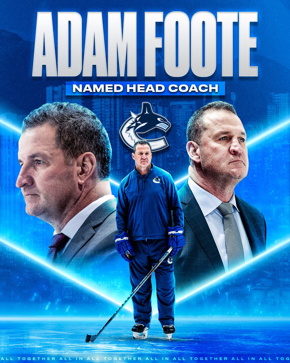 Adam Foote Takes Over as Canucks Coach, Rick Tocchet Joins Flyers Amid Key Player Support and ...