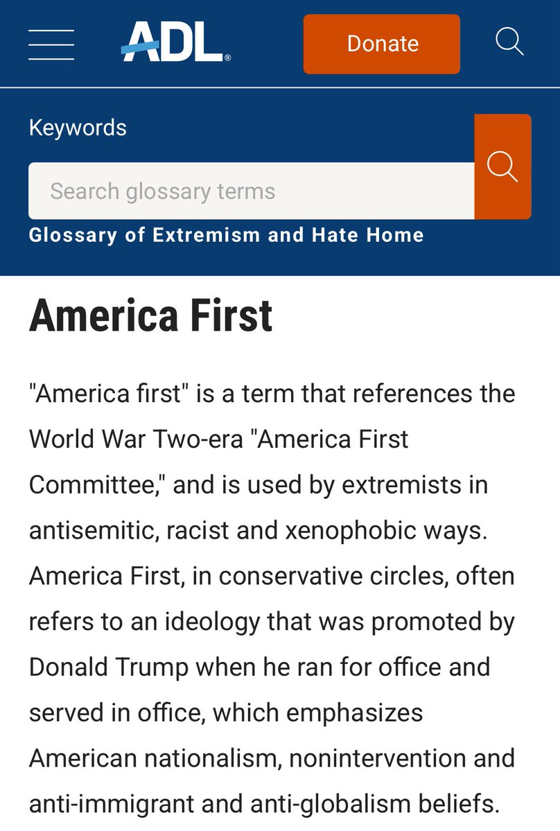 ADL Labels ‘America First’ Extremist, Sparking Backlash | DeepNewz Politics