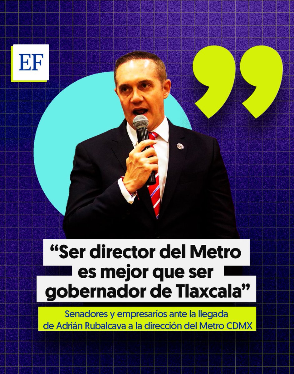 Adrián Rubalcava Named Director of Mexico City Metro After Calderón ...