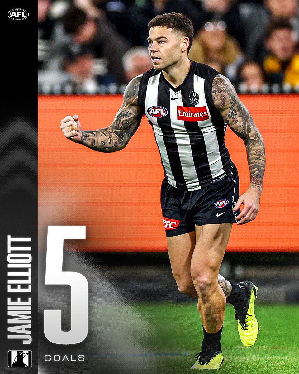 AFL Highlights: Jamie Elliott’s Five Goals, Nate Caddy’s Over-the-Head ...