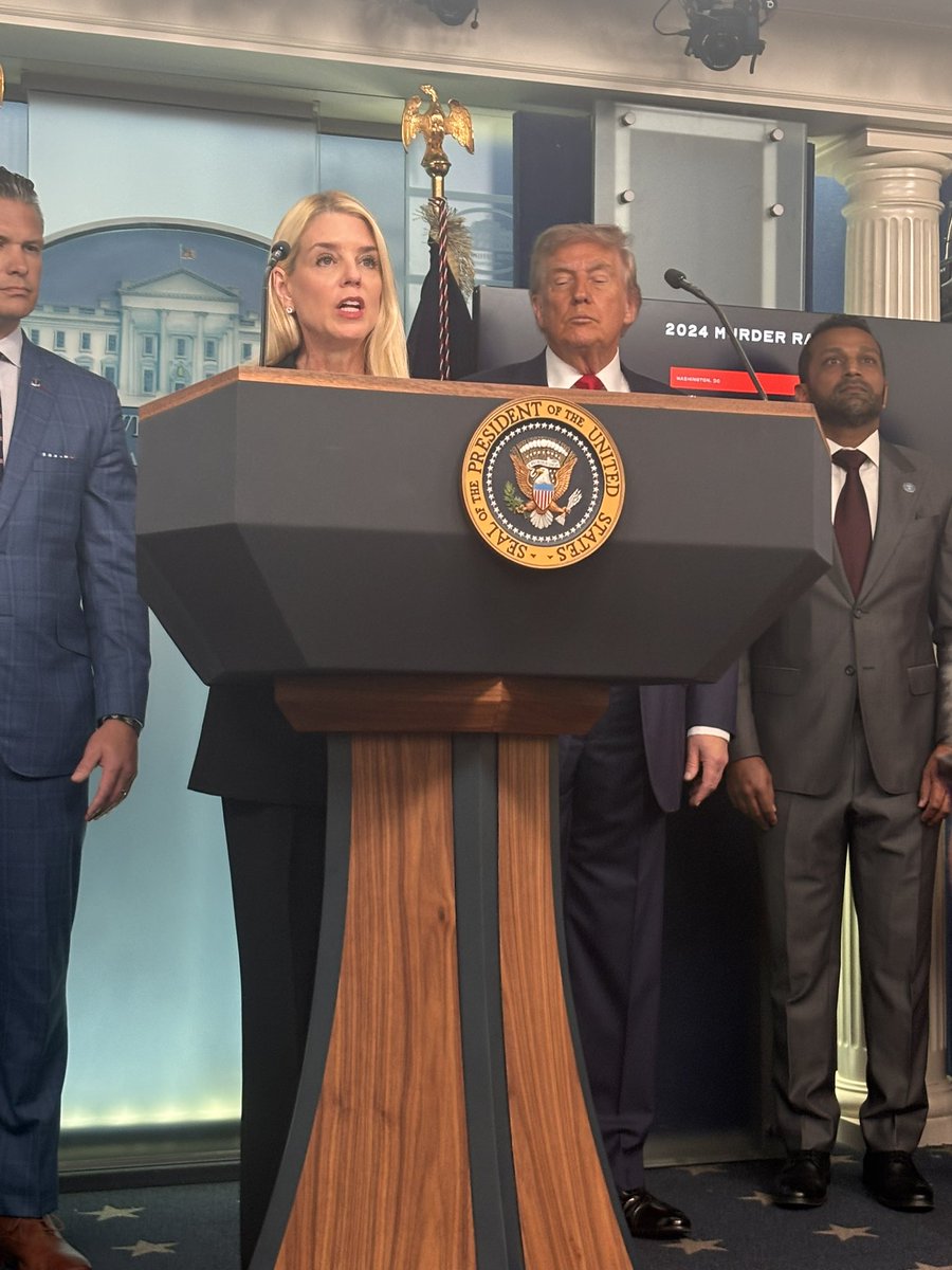 AG Pam Bondi Declares Crime Ending in Washington D.C., Ends Sanctuary ...