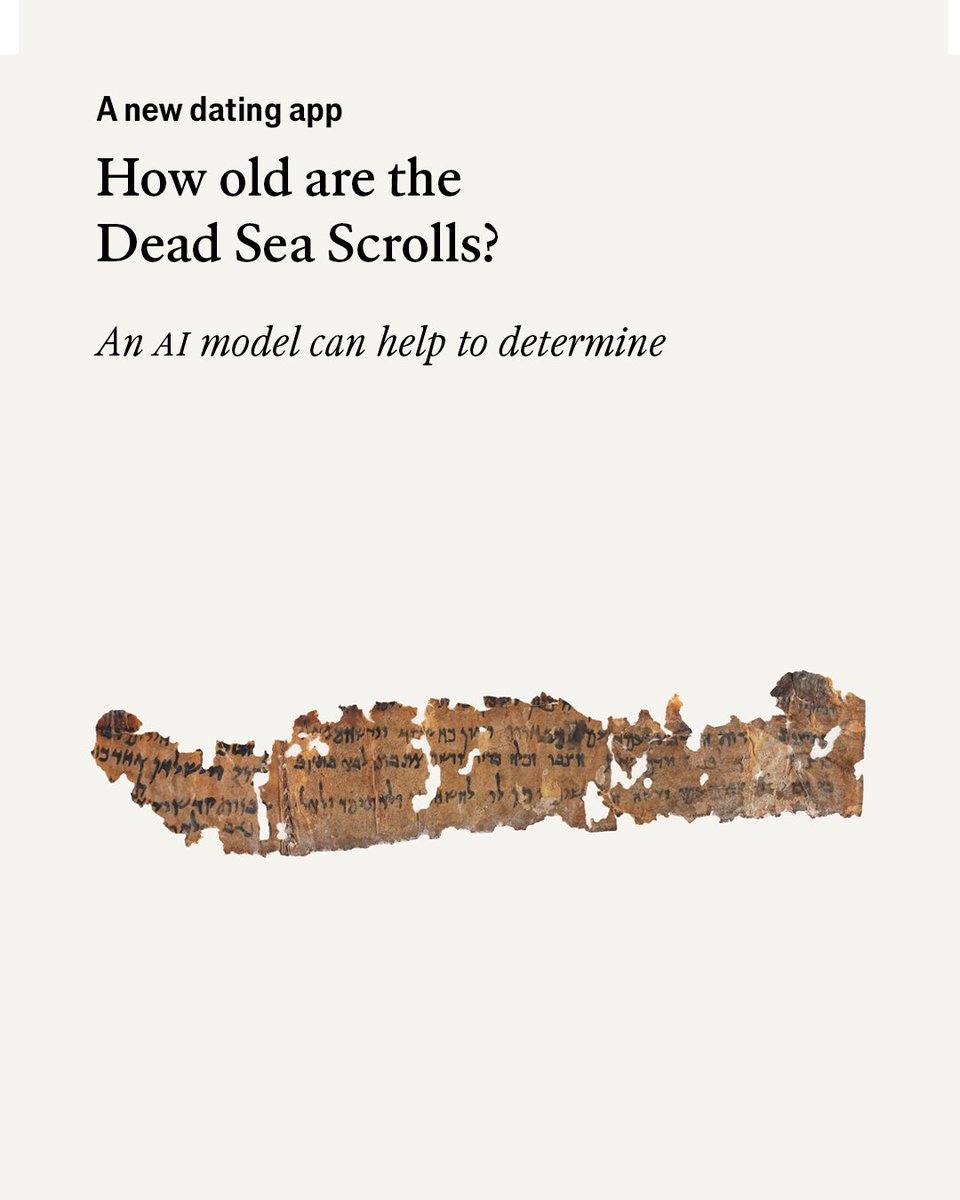 AI Tool 'Enoch' Finds Dead Sea Scrolls, Including Daniel and ...