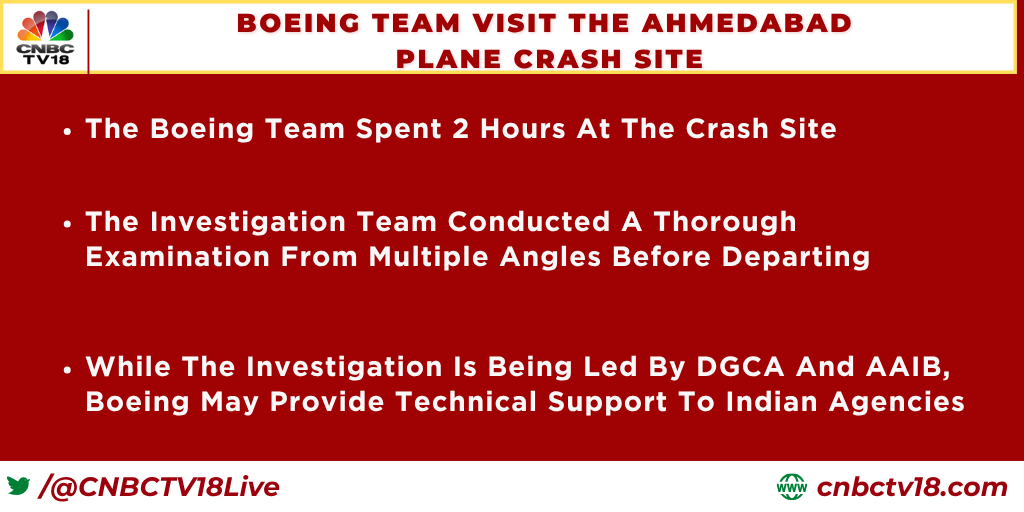 Air India Flight AI171 Crash Kills 241; Investigators and Boeing Team ...