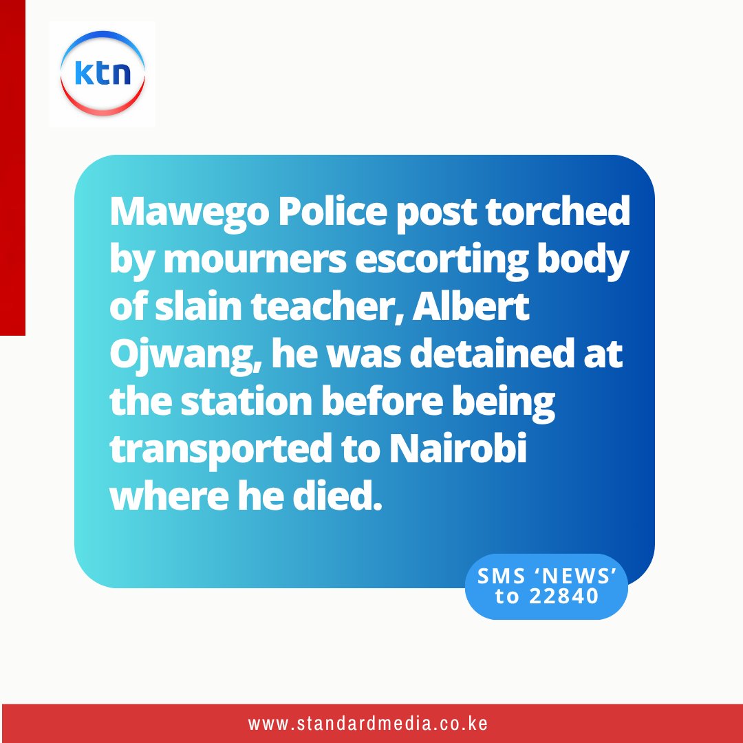 Albert Ojwang, Teacher and Blogger Who Died in Police Custody, Laid to ...
