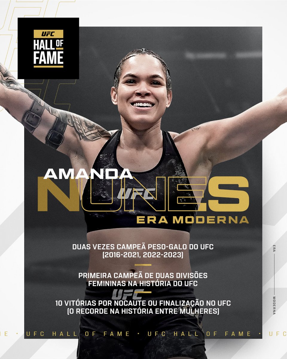 Amanda Nunes to Be Inducted into UFC Hall of Fame in 2025 | DeepNewz UFC