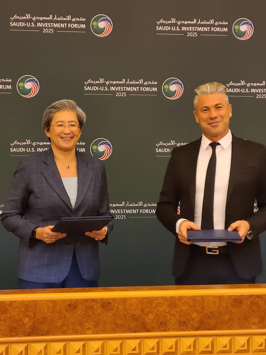 AMD and Saudi Arabia’s Humain to Invest $10 Billion for 500MW AI ...