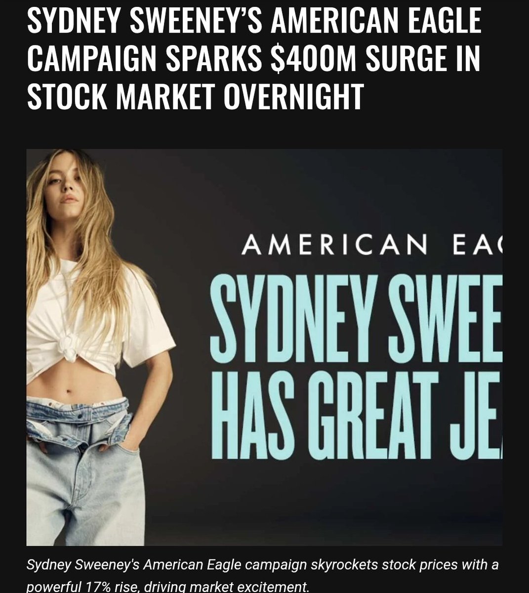 American Eagle Faces Backlash Over Sydney Sweeney ‘Great Genes ...