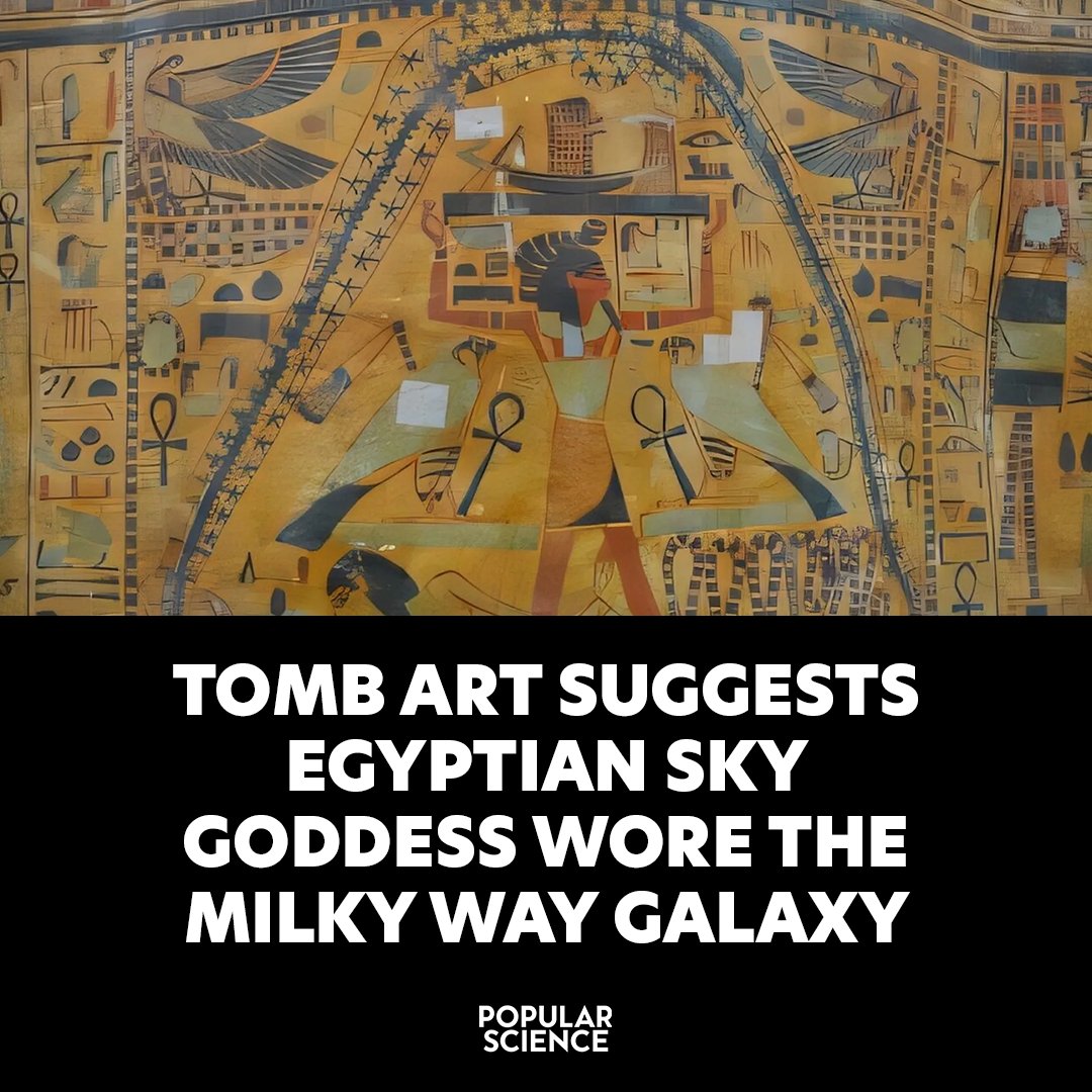 Ancient Egyptian Images of Sky Goddess Nut Reveal Early Depictions of ...