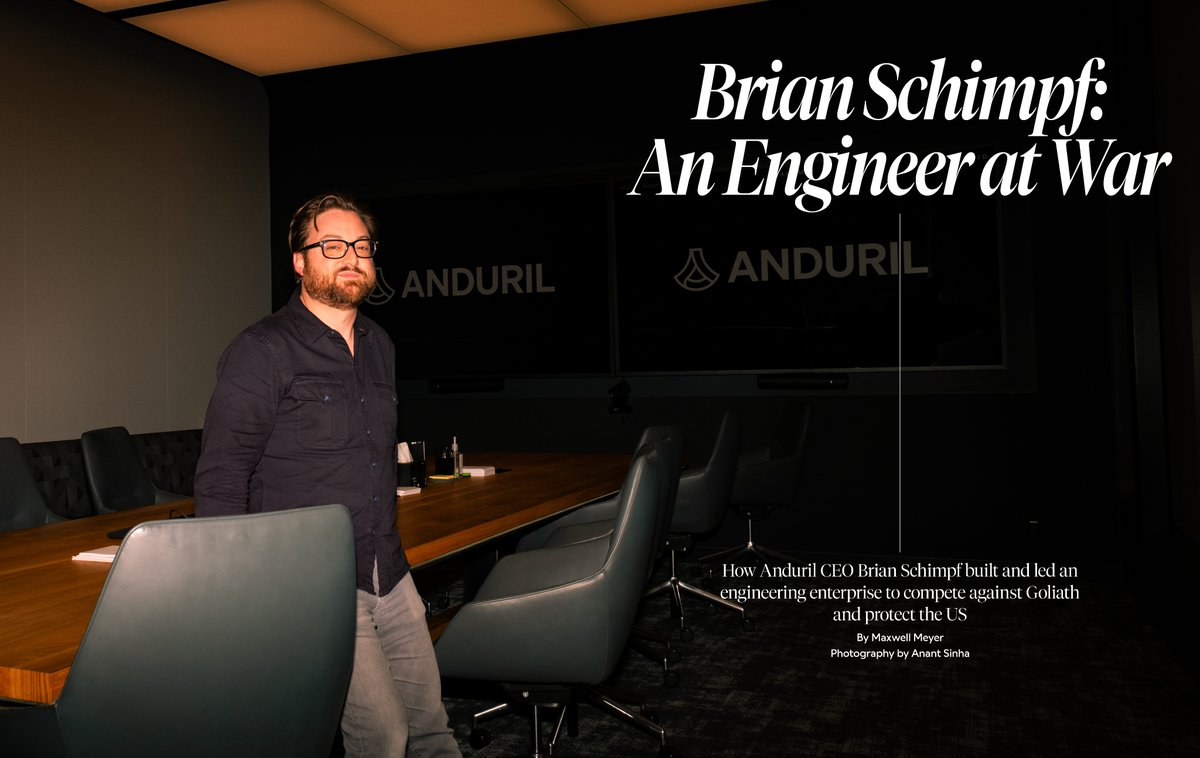 Anduril CEO Brian Schimpf Leads Engineering-Driven Defense Firm Amid ...