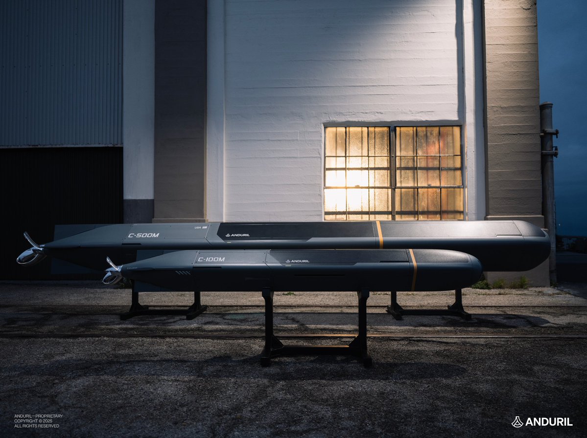 Anduril Unveils Copperhead Line of Autonomous Underwater Vehicles ...