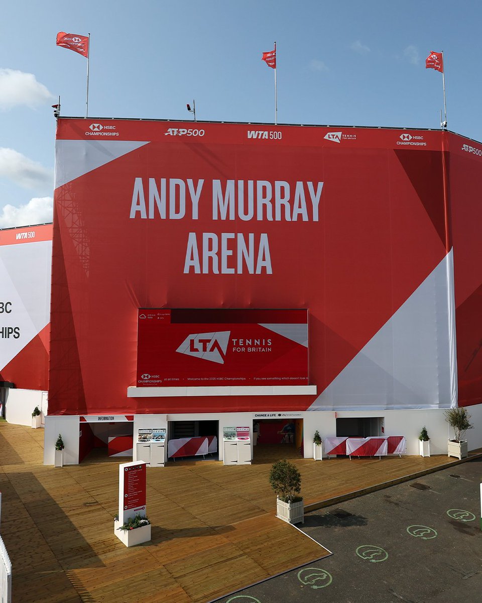 Andy Murray Arena Opens at Queen’s Club; Emma Navarro, Raducanu ...