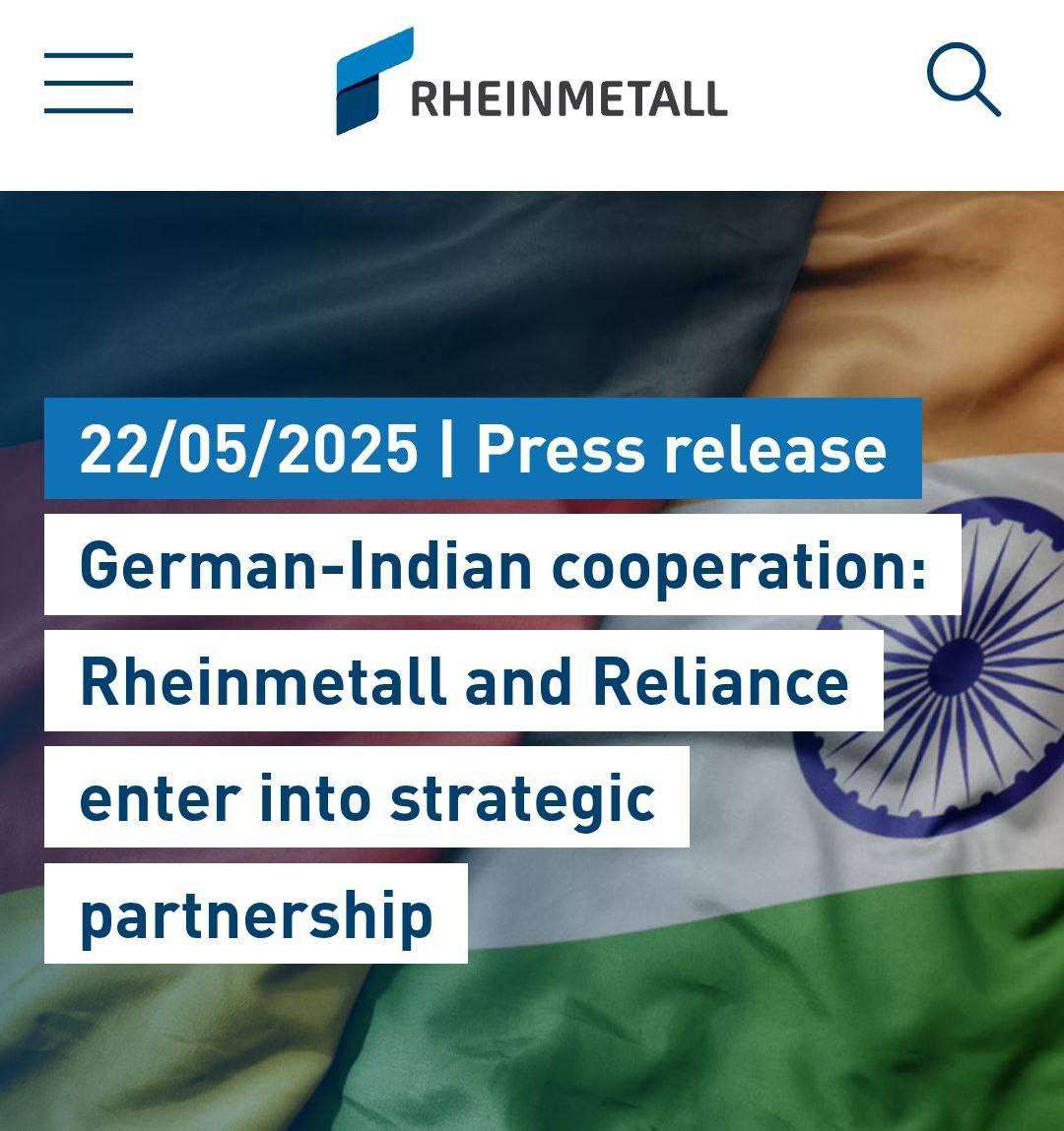 Anil Ambani’s Reliance Defence Partners With Rheinmetall for Artillery ...