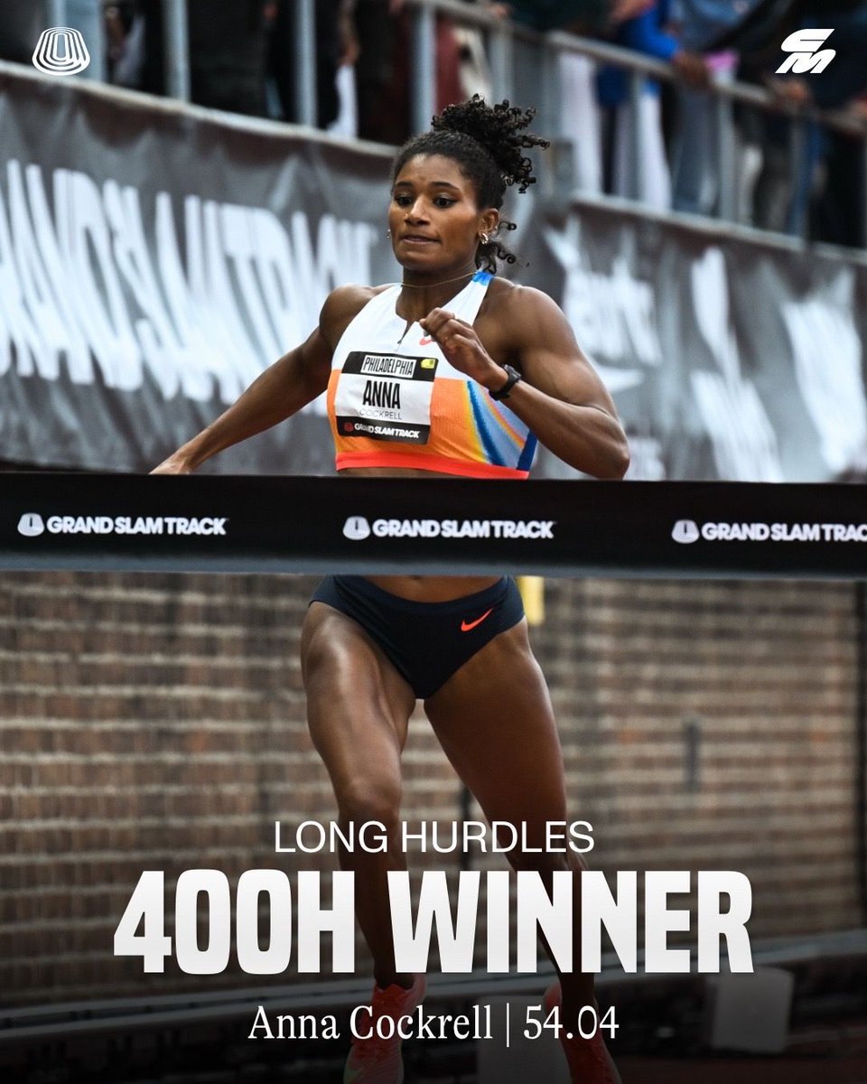Anna Cockrell and Alison dos Santos Set Facility Records at Grand Slam Track Philadelphia in ...