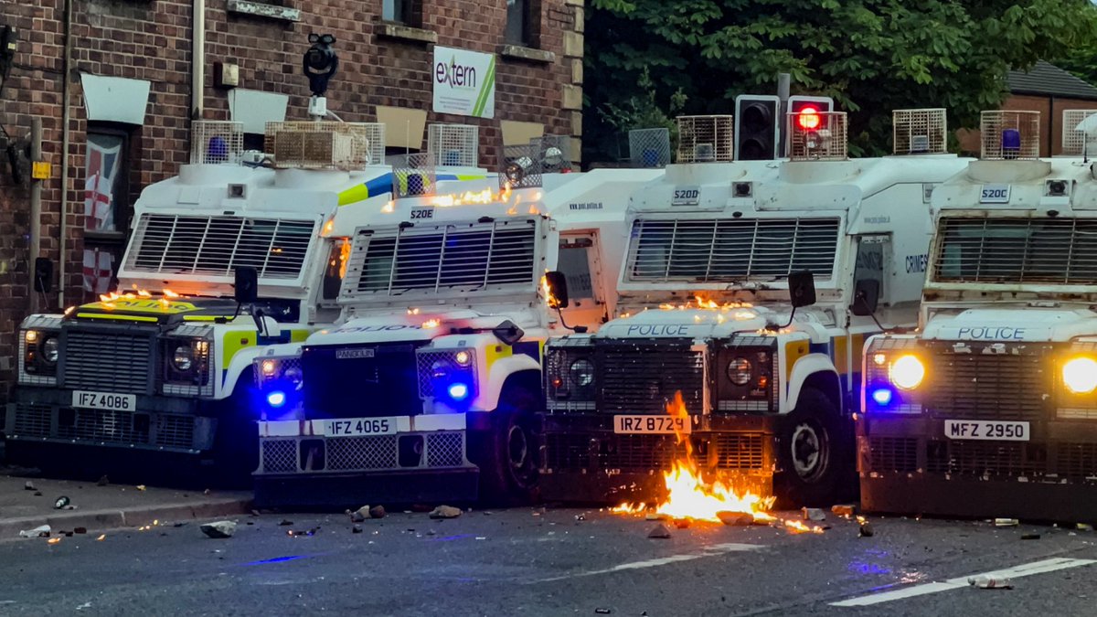 Anti-Immigrant Riots in Northern Ireland Leave 60 Police Hurt, Spread ...