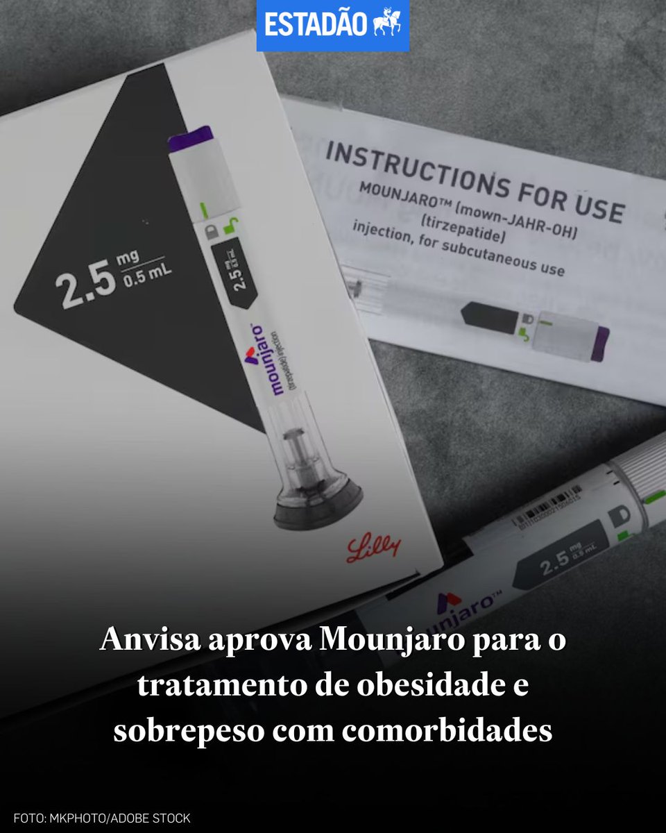 Anvisa Approves Eli Lilly's Mounjaro for Obesity in Brazil, Weekly ...