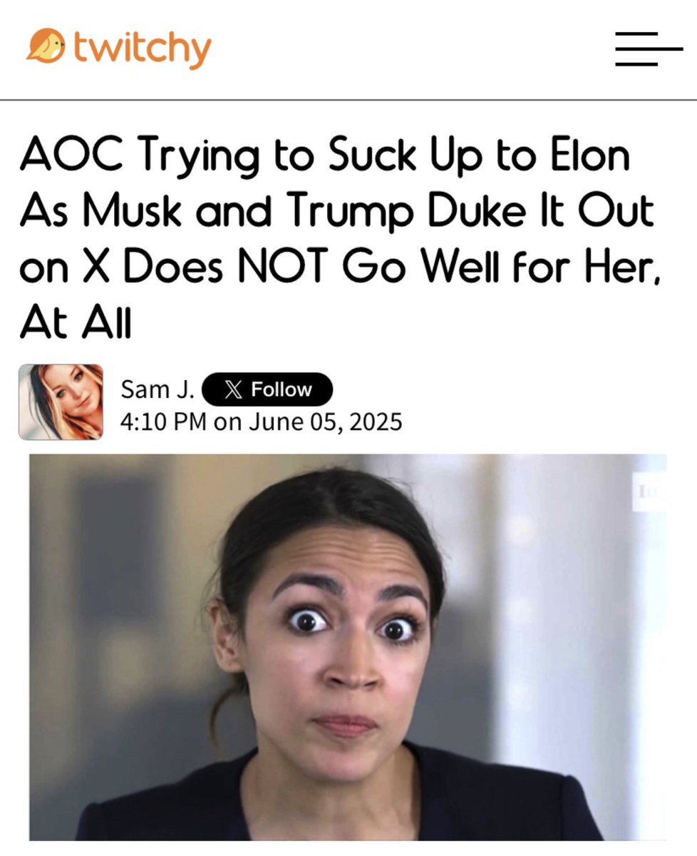 AOC Calls Trump-Musk Split 'The Girls Are Fighting' as DOGE Role ...