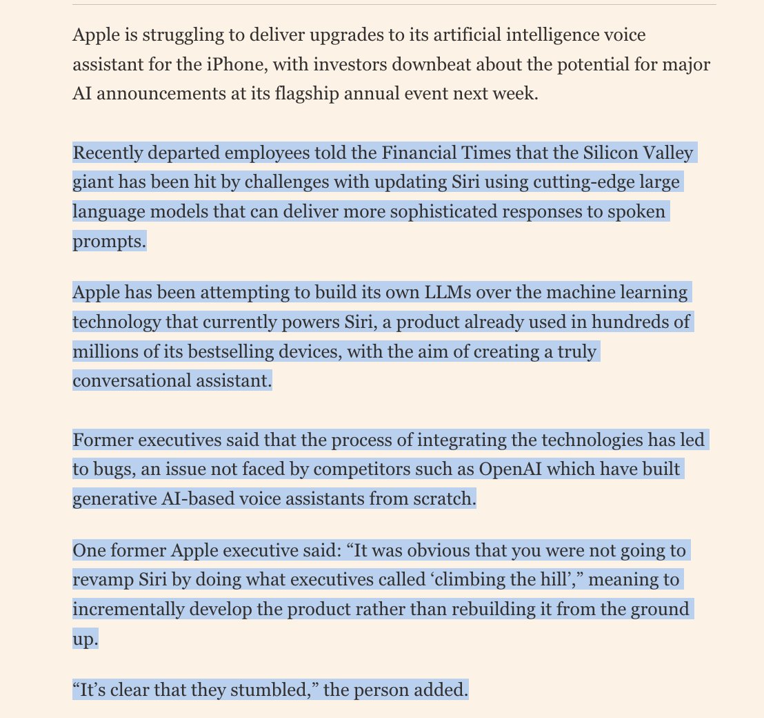 Apple Faces Siri AI Upgrade Challenges With Software Bugs, Investor ...
