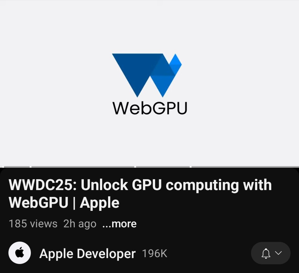 Apple Launches WebGPU in Safari 26 Beta on macOS, iOS, iPadOS, visionOS ...