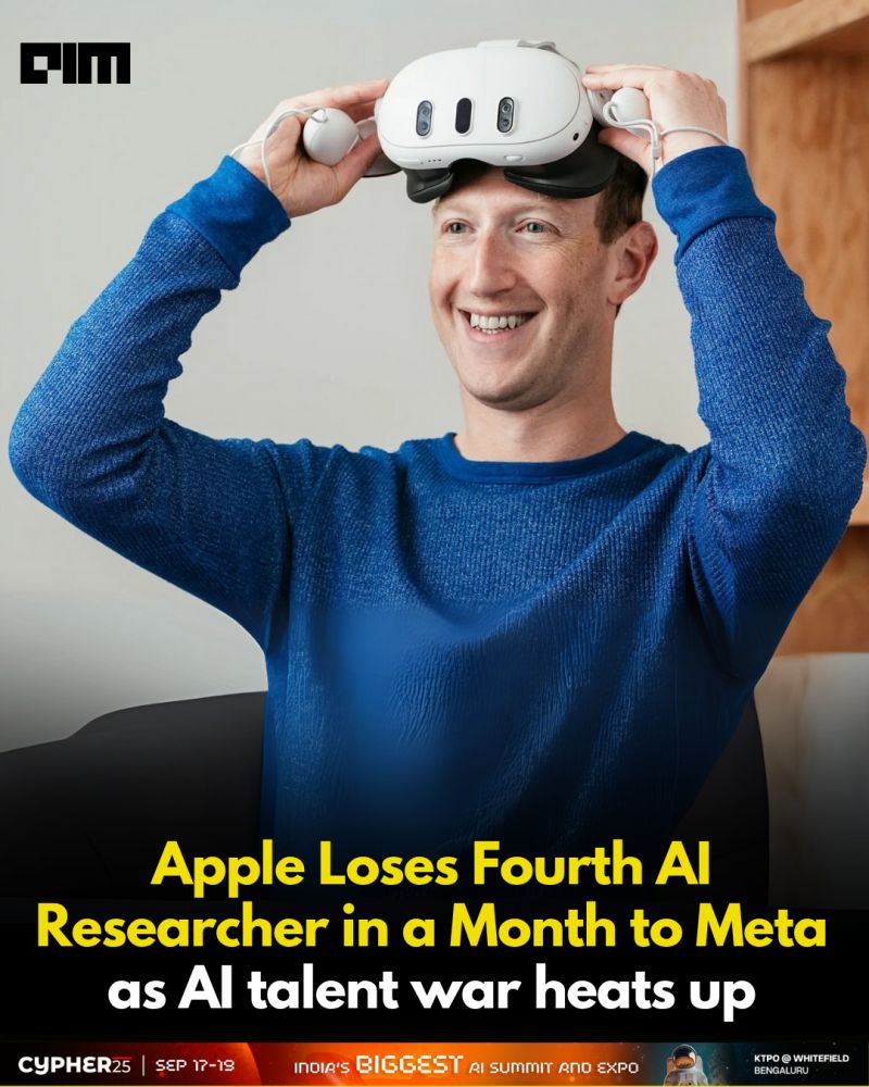 Apple Loses Fourth AI Researcher Bowen Zhang, Multimodal Expert, to ...
