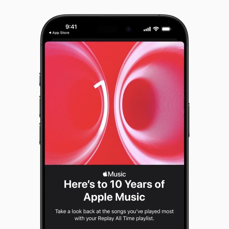 Apple Music Marks 10 Years With Replay All Time, Top 500 Songs ...