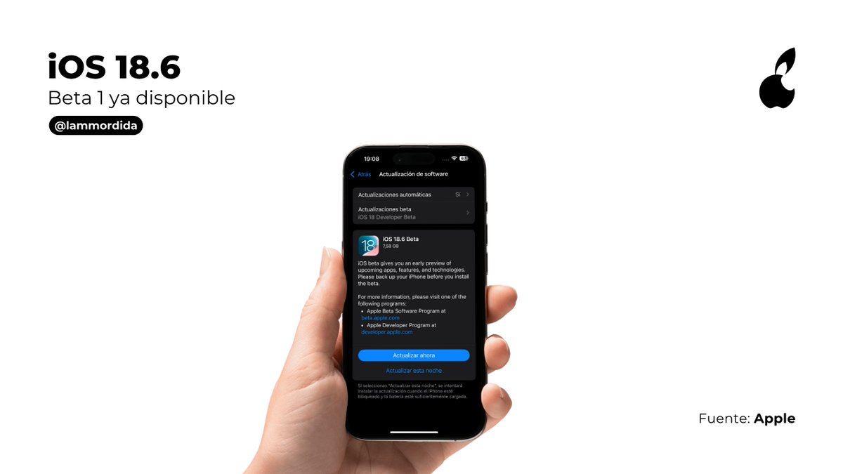 Apple Releases First Betas of iOS 18.6, macOS 15.6, visionOS 2.6 and Second Betas of iOS 26 with ...