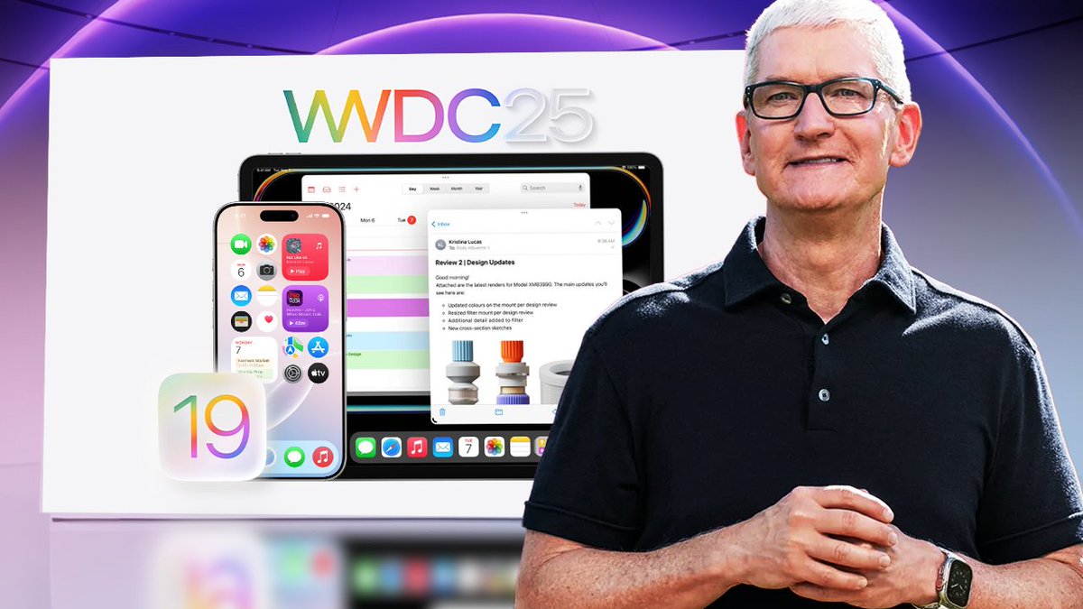 Apple to Rebuild Siri From Ground Up, Unveil iOS 19 and iPadOS Updates ...