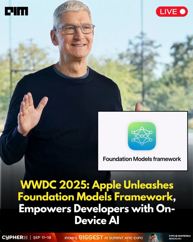 Apple Unveils AI Framework at WWDC 2025, Pushes Siri Overhaul Back to 2026 | DeepNewz AI Modeling