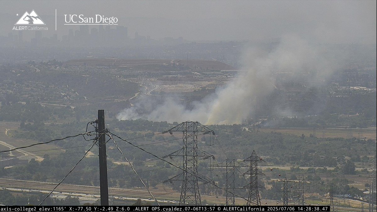 Archer Fire Near El Monte Climbs to 10 Acres, Triggers Air Response ...