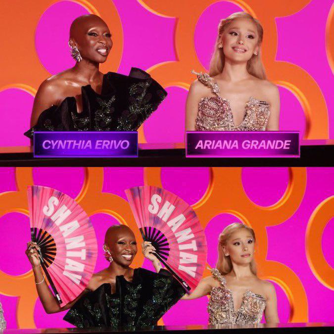 Ariana Grande and Cynthia Erivo Appear in Promo and Surprise Queens on ...