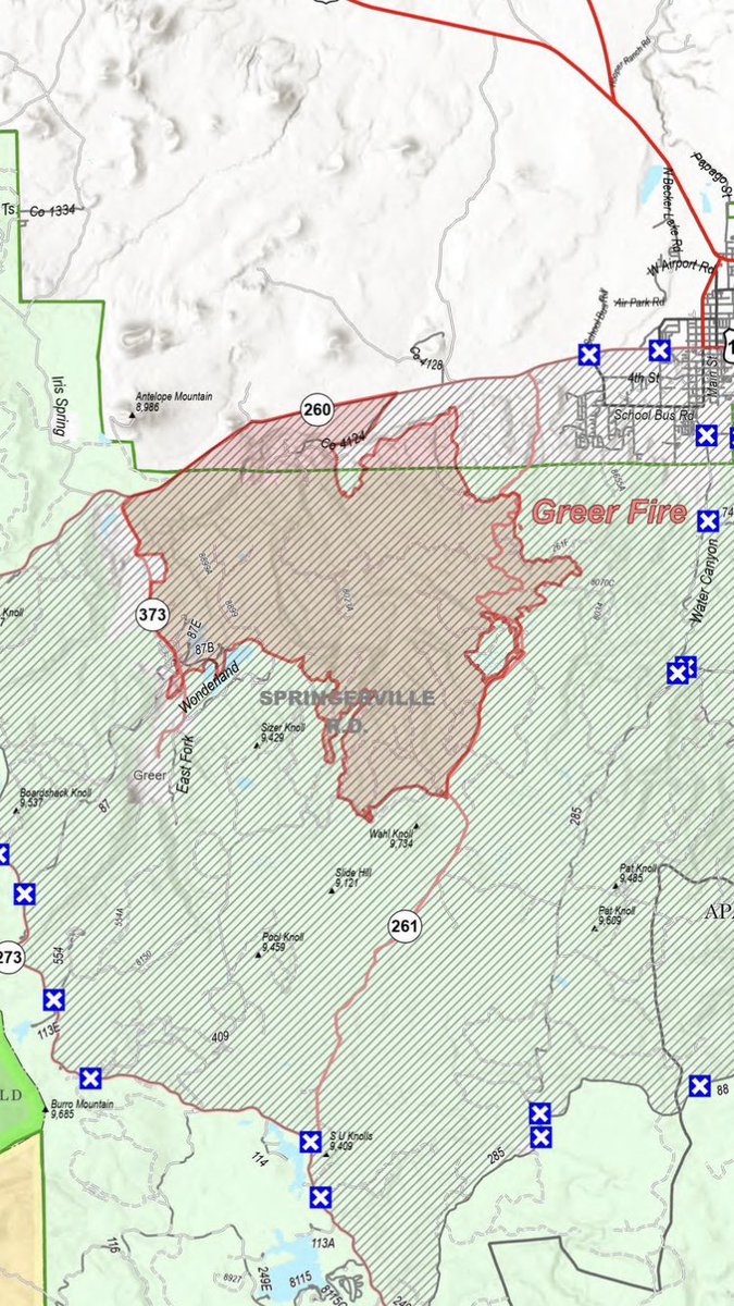 Arizona Governor Declares State of Emergency as Greer Fire in Apache ...