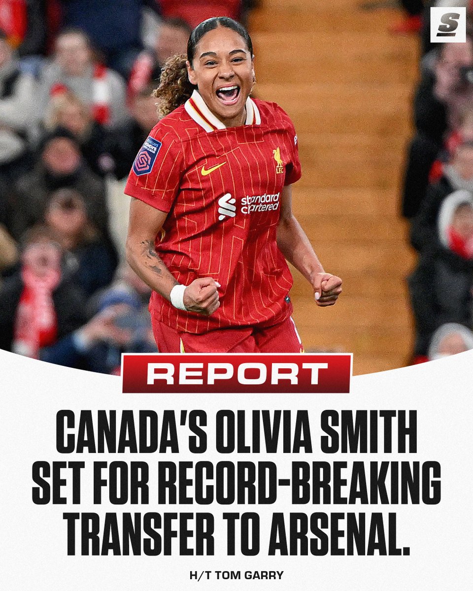 Arsenal Signs Canadian Olivia Smith From Liverpool on Four-Year Deal in ...
