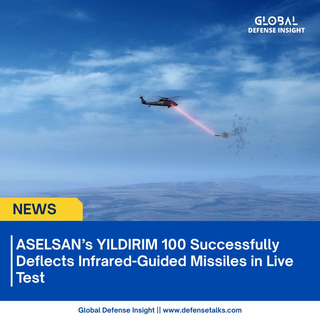 ASELSAN Completes Live Tests of YILDIRIM-100 Directed Infrared ...