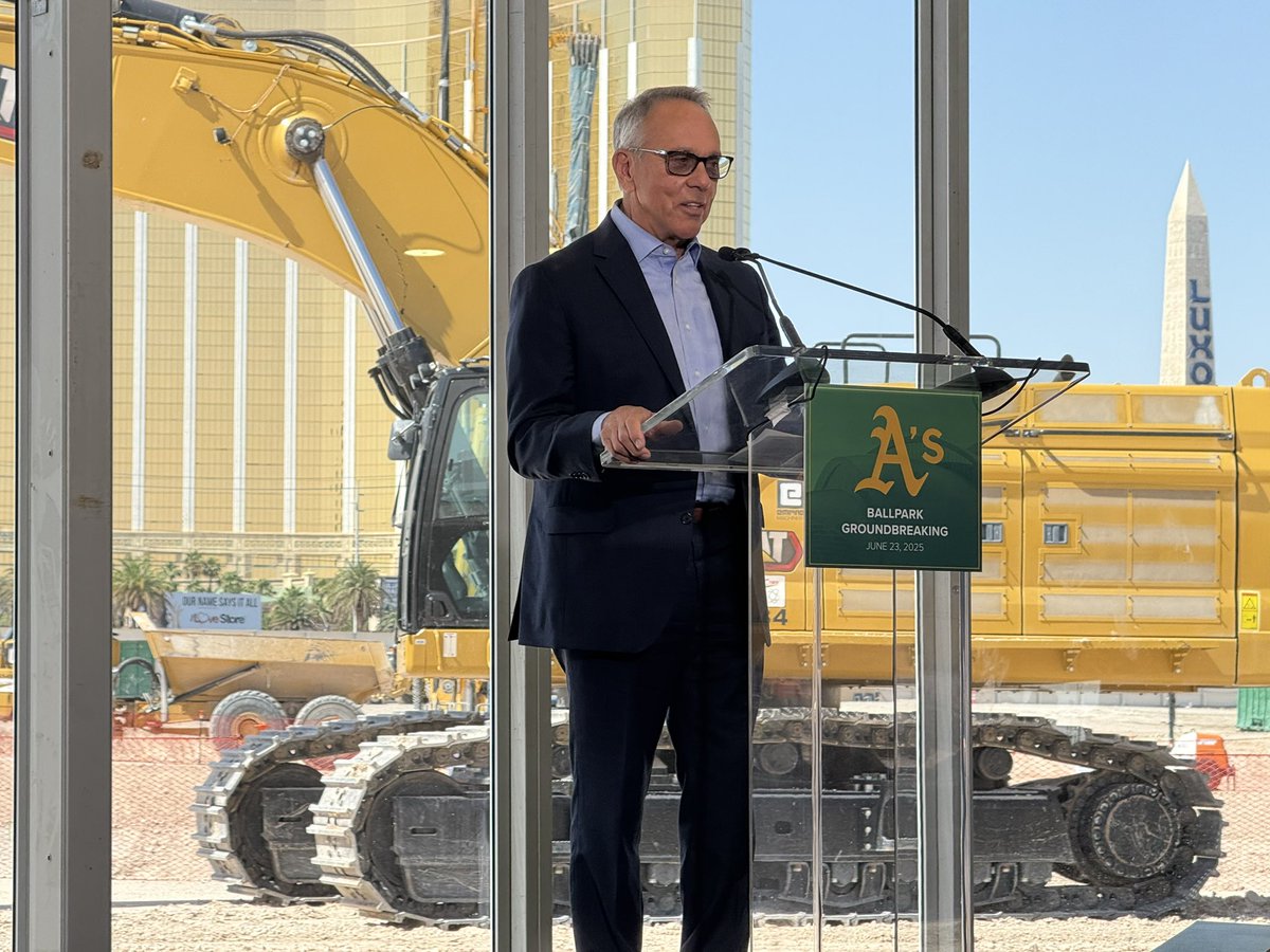 Athletics Break Ground on $1.75 Billion, 33,000-Seat Las Vegas Stadium ...