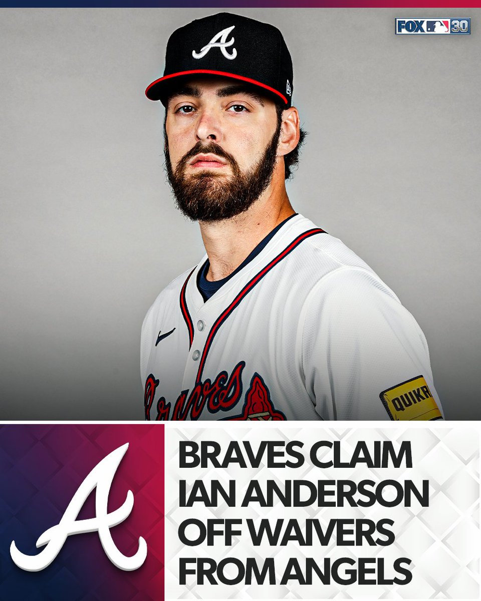 Atlanta Braves Reclaim Ian Anderson, Sign Eddie Rosario, Option Davis Daniel and Jarred Kelenic ...