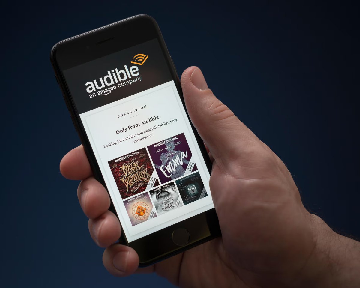 Audible Launches Amazon-Powered AI Narration Tools With 100+ Voices and ...