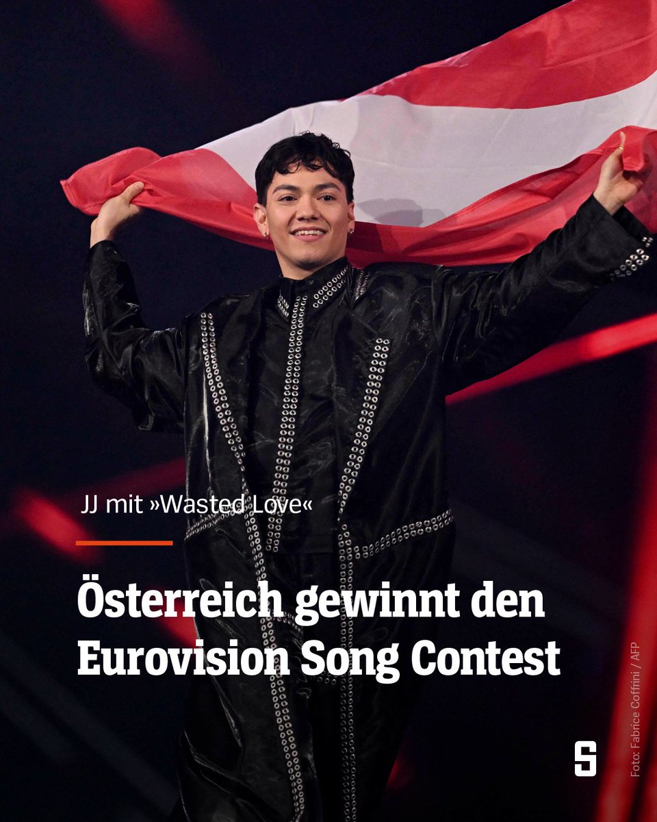 Austria’s JJ Wins Eurovision 2025 in Basel With 436-Point ‘Wasted Love’ | DeepNewz Austria