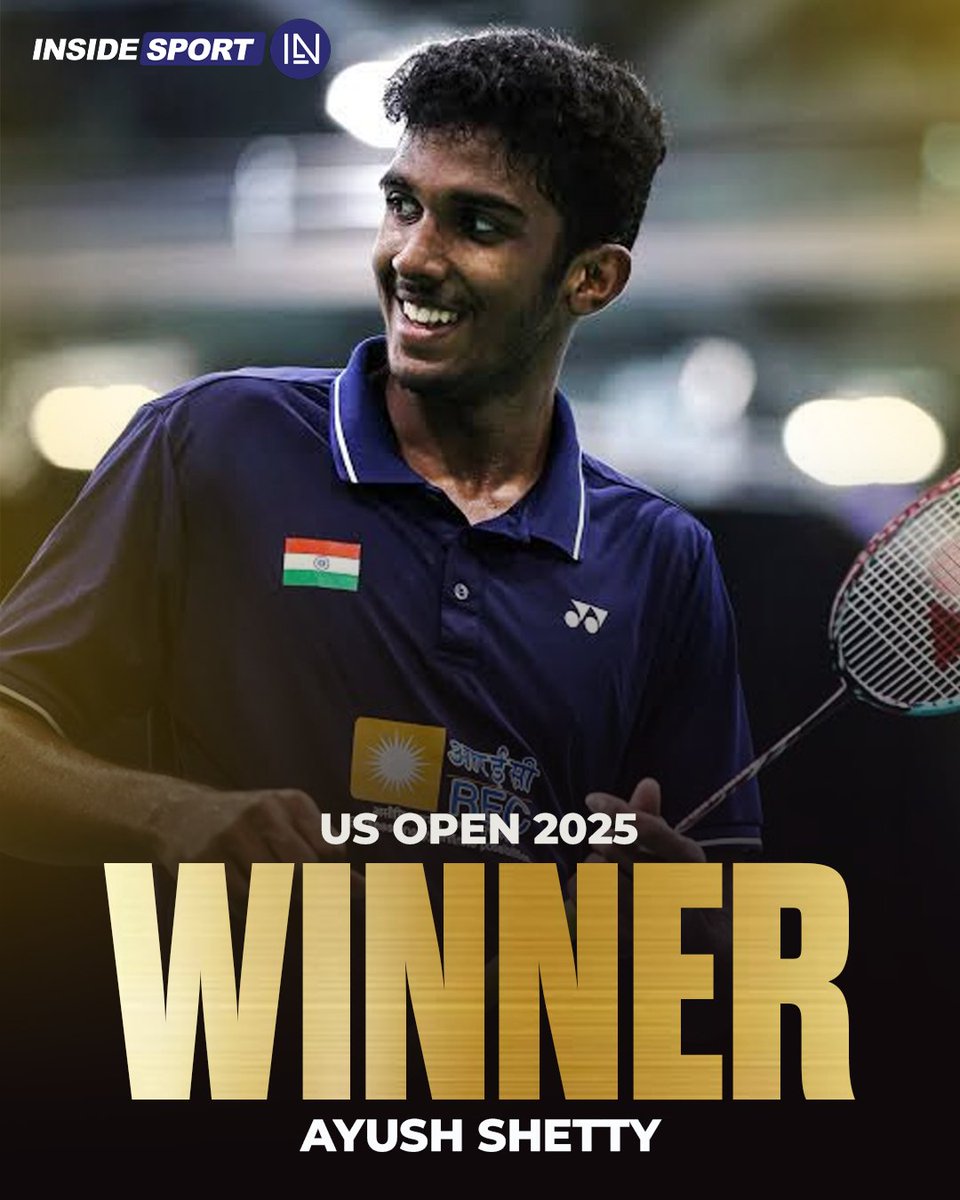 Ayush Shetty Wins 2025 US Open Badminton Title Over Brian Yang; 16-Year ...